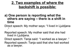 Reported Speech | PPT