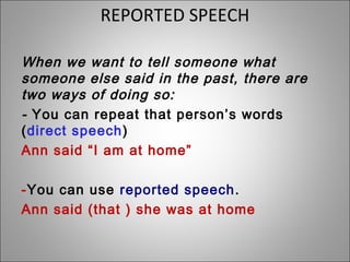 Reportedspeech. 13 | PPT