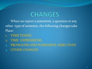 Reported speech | PPTX