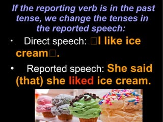 Reported speech | PPT