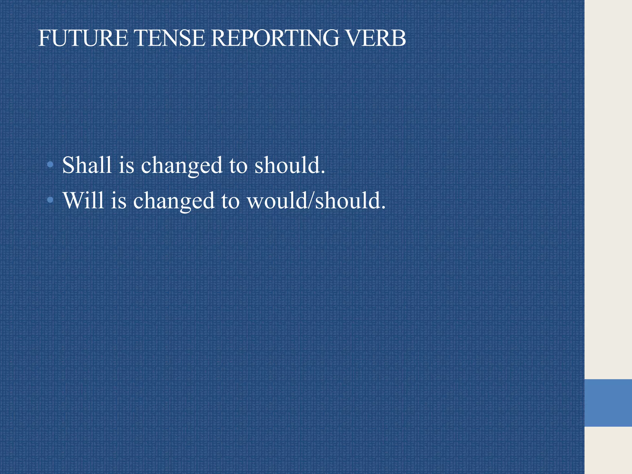 Reported speech | PPTX