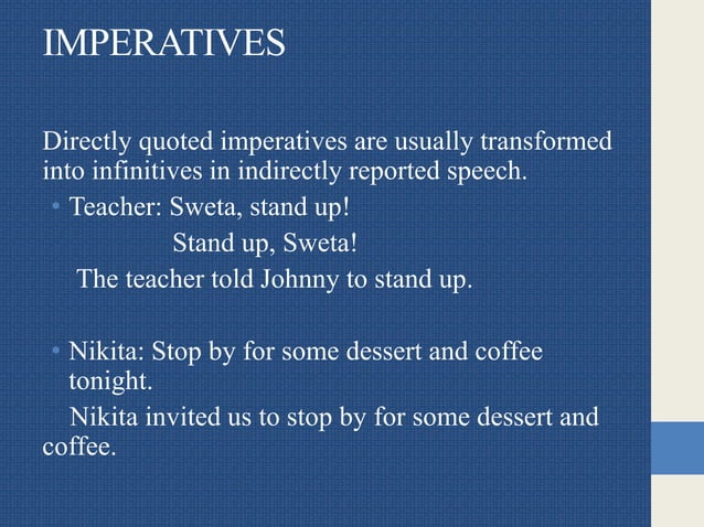 Reported speech | PPTX