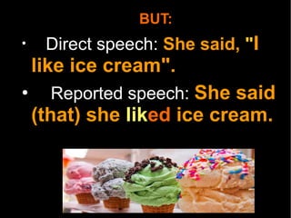 Reported speech | PPT