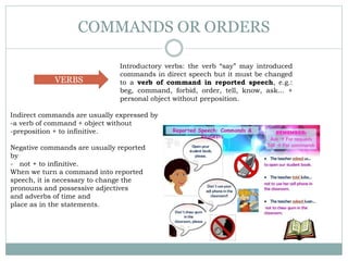 Reported speech | PPT
