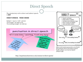 Reported speech | PPT