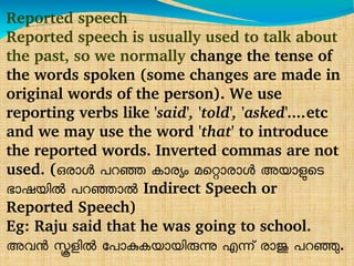 Reported Speech | PPT