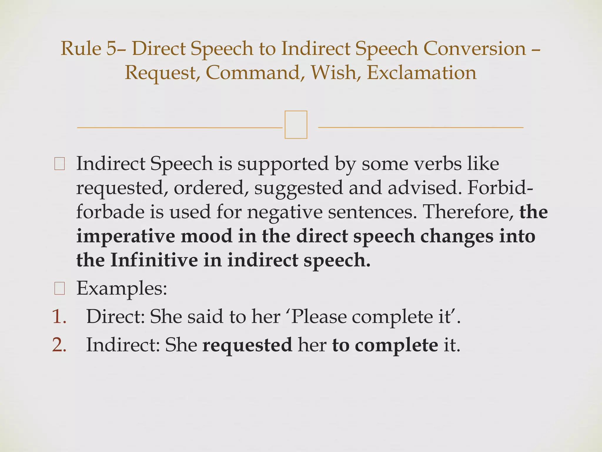 Reported speech | PPTX