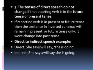 Reported speech | PPTX