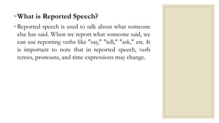 Reported speech inglés 8 semestre tofo.pptx