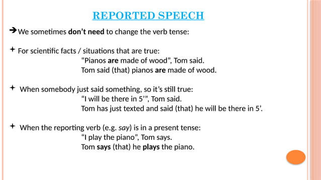 Reported speech.pptx. N n. . | PPT