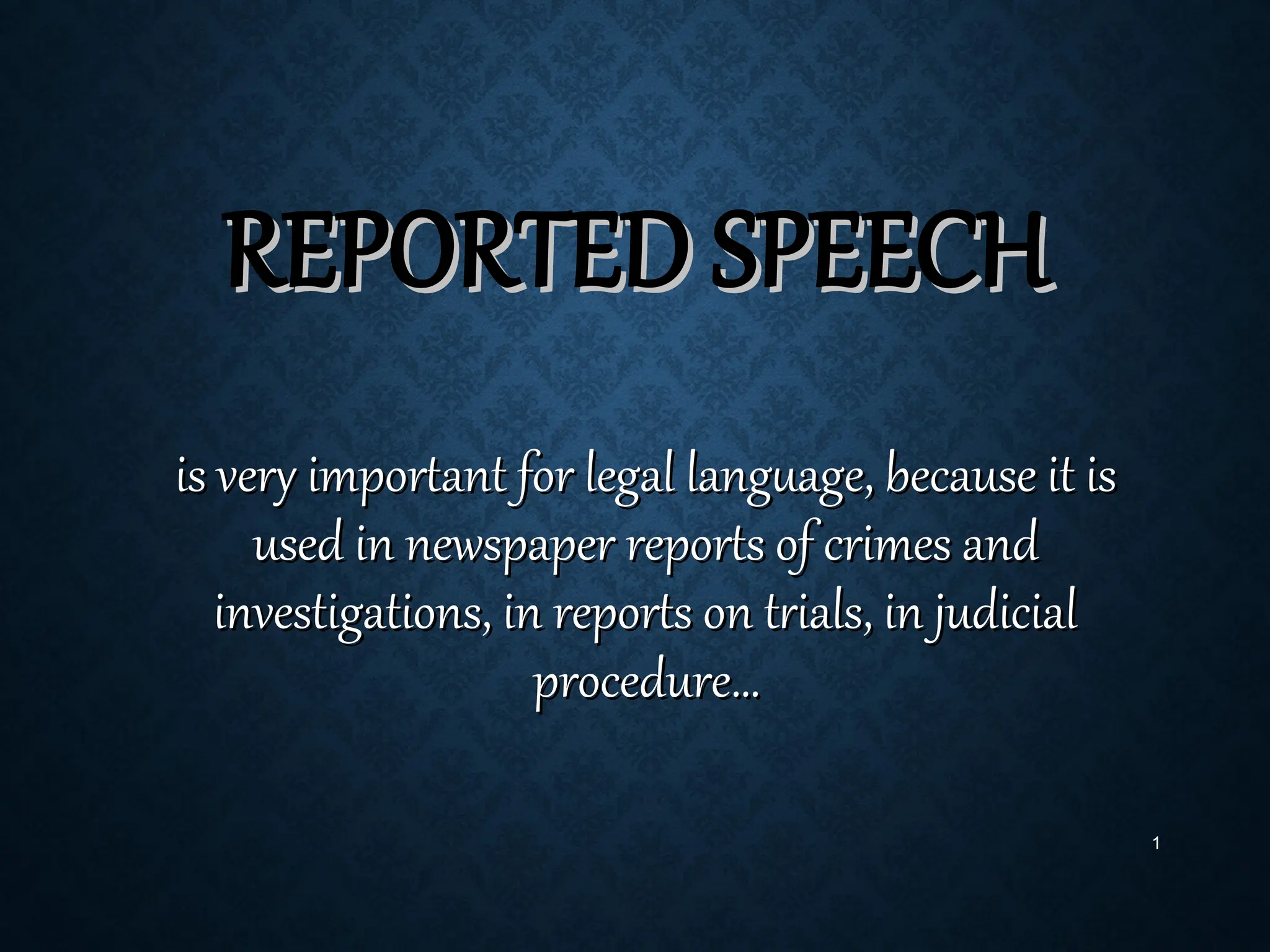 REPORTED SPEECH.ppt download free best ppt | PPT
