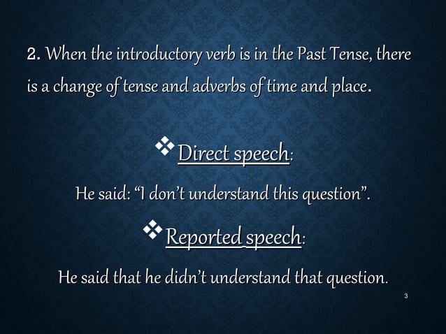 REPORTED SPEECH.ppt download free best ppt | PPT