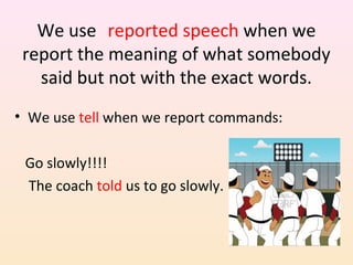 Reported speech 1 | PPT