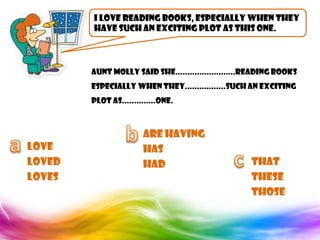 Reported speech explanation and game | PPT