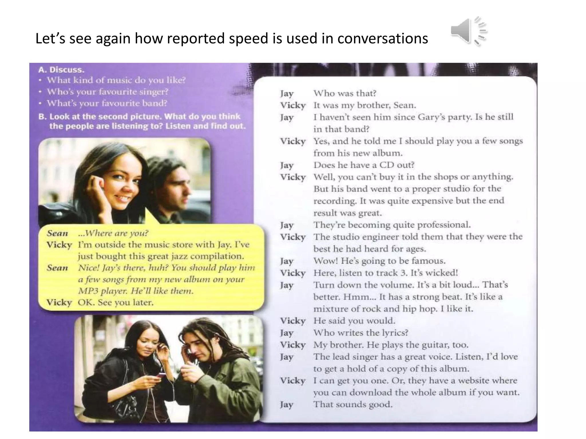 Reported Speech | PPTX