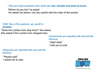 Reported speech | PPTX