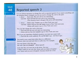 Reported speech statements | PPT