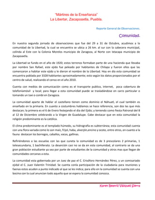 Reporte general de observaciones karen! | DOCX
