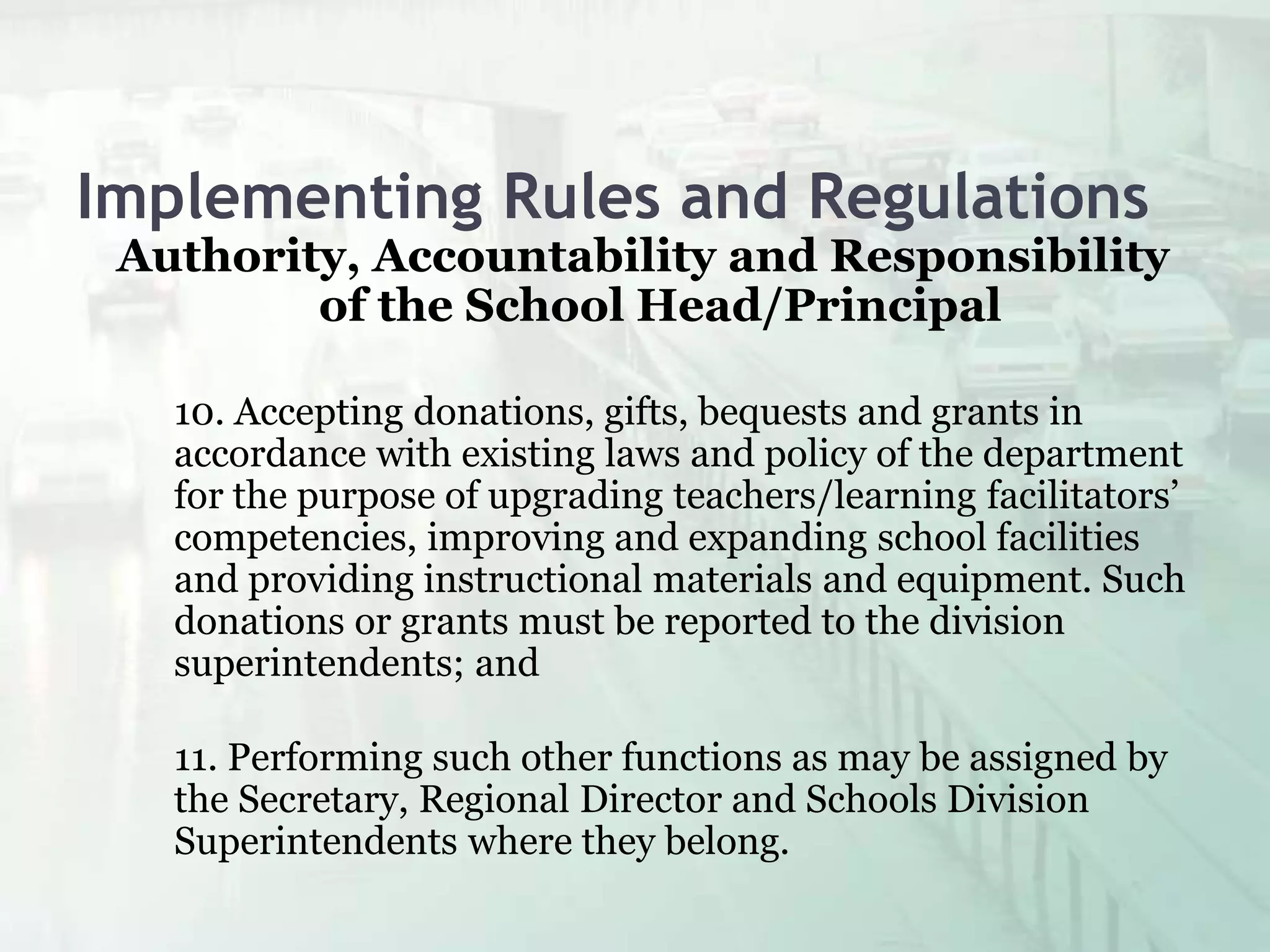 Organizational Structure of DEPED | PPTX