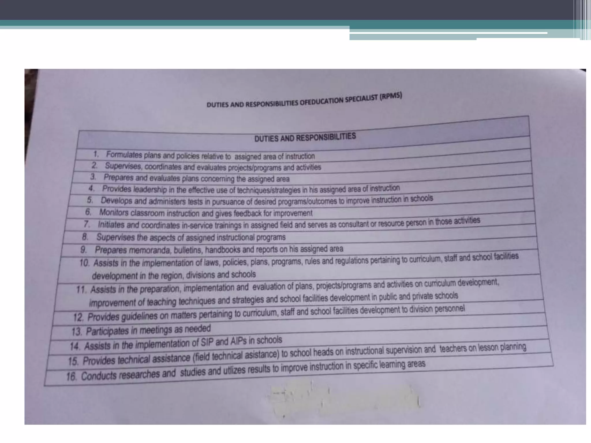 Organizational Structure of DEPED | PPTX