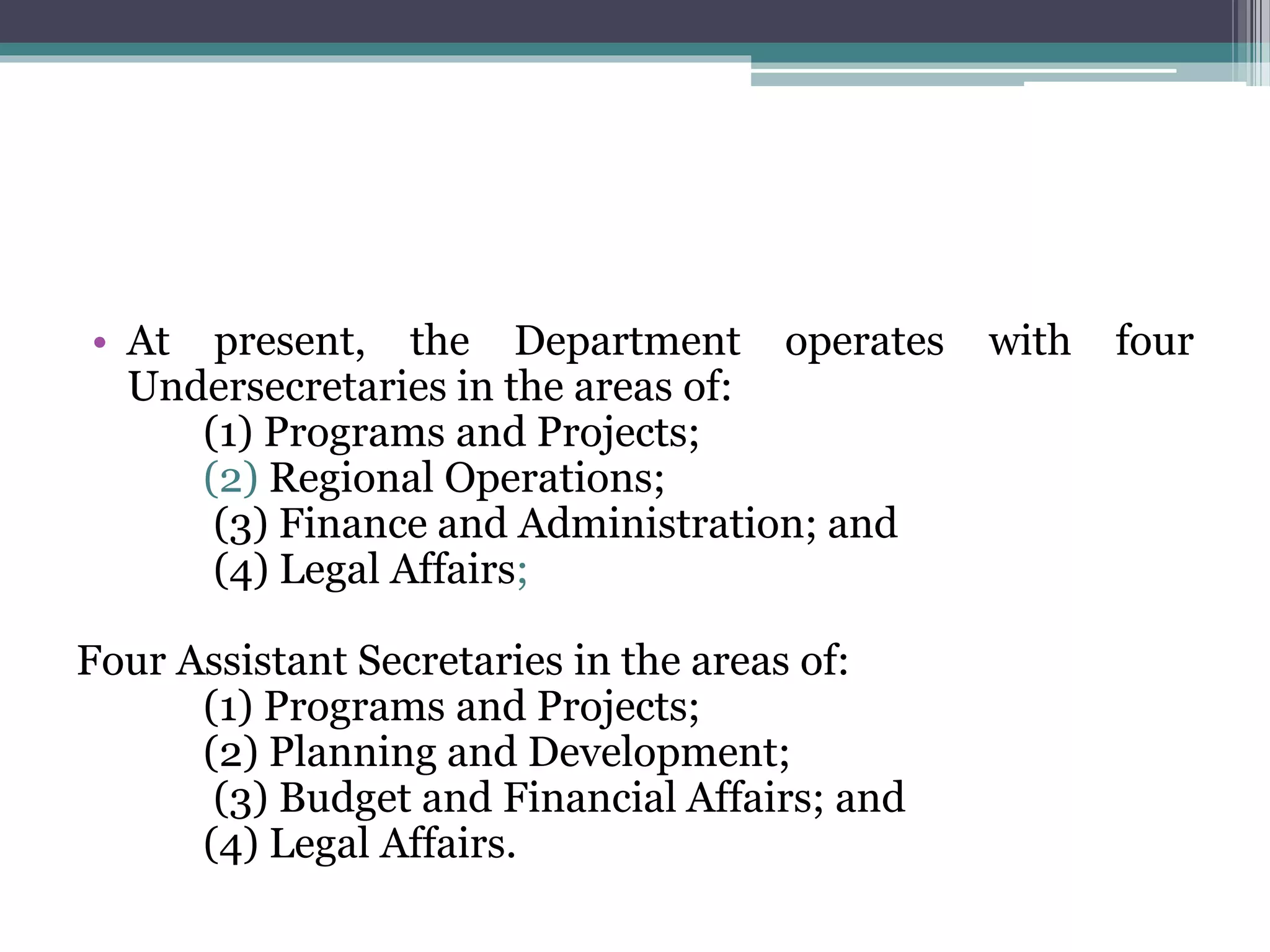 Organizational Structure of DEPED | PPTX