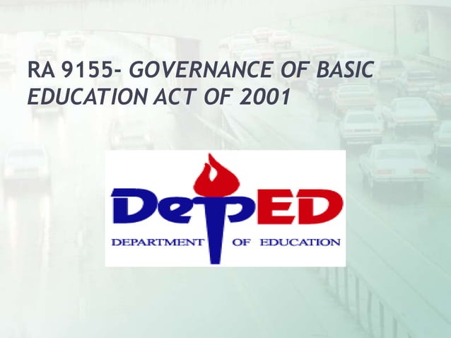 Organizational Structure of DEPED | PPTX | Professional School ...