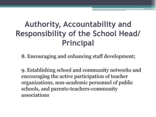 Organizational Structure of DEPED | PPTX