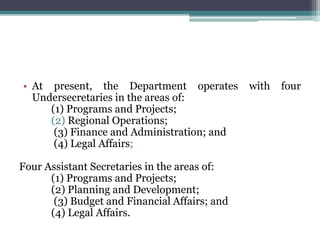 Organizational Structure of DEPED | PPTX