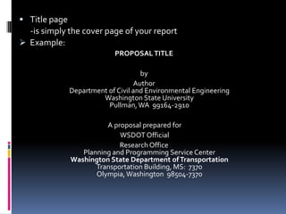 Report Format | PPTX | Resume Writing and Advice | Job Search