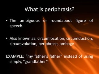 Simile and Periphrasis | PPT