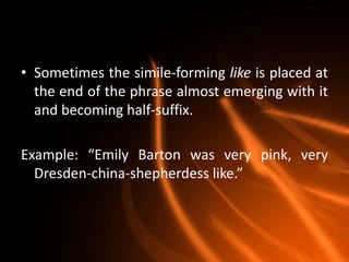 Simile and Periphrasis | PPT