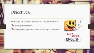 Reporter speech | PPT