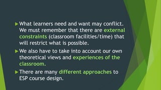 Approaches to Course Design | PPTX
