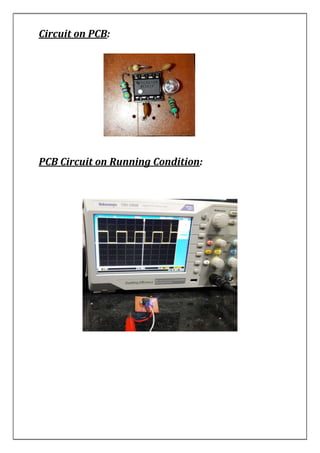 Report on PCB designing and fabrication by Prince Rohan | PDF