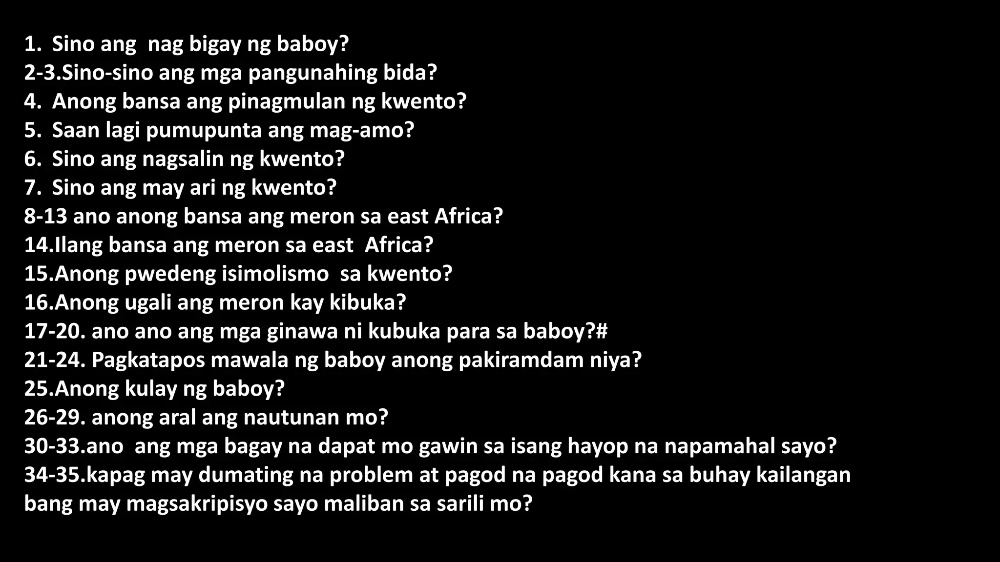 Ang Alaga; Isinulat ni Barbara kemenye | PPTX