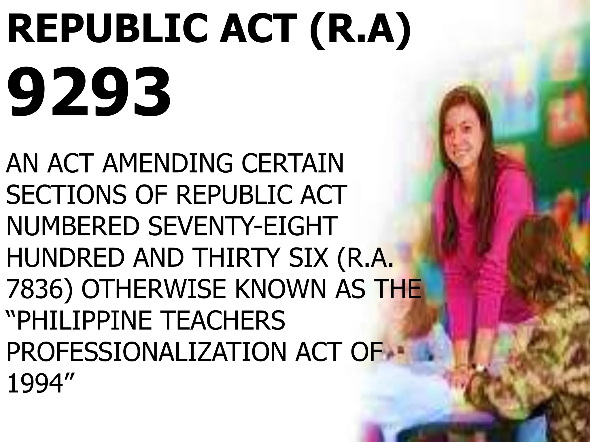 Educ16 Report (The Professionalization of Teaching) | PPTX