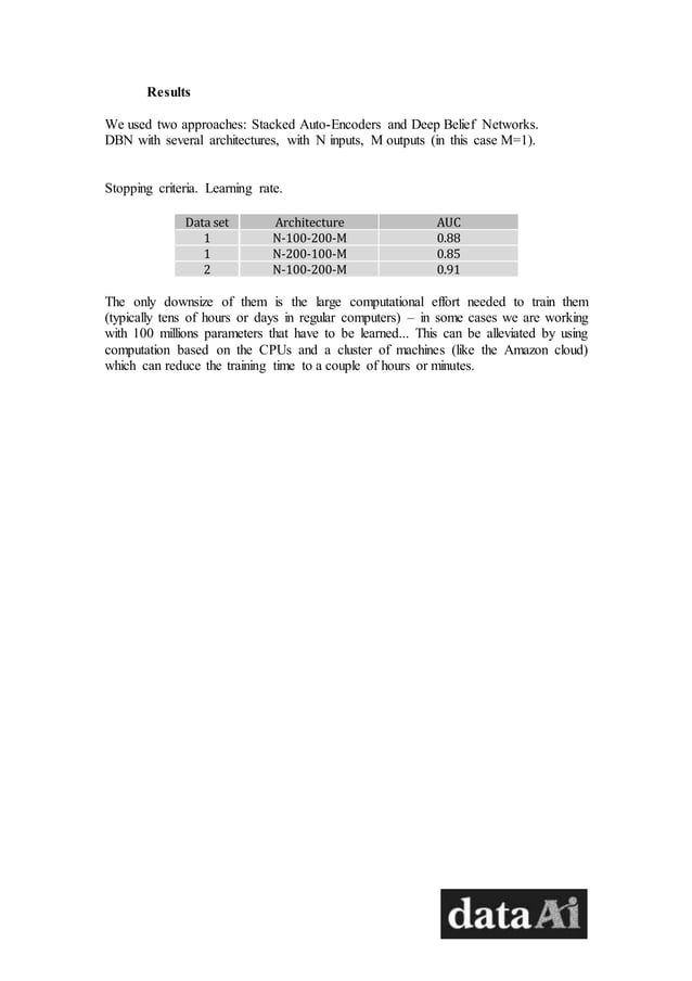 Boosting conversion rates on ecommerce using deep learning algorithms | PDF