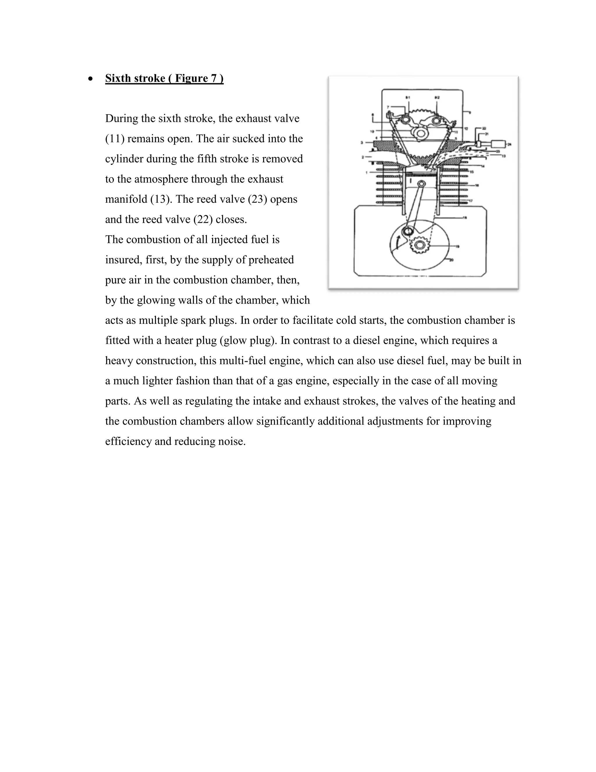 A Seminar Report On Six Stroke Engine | PDF