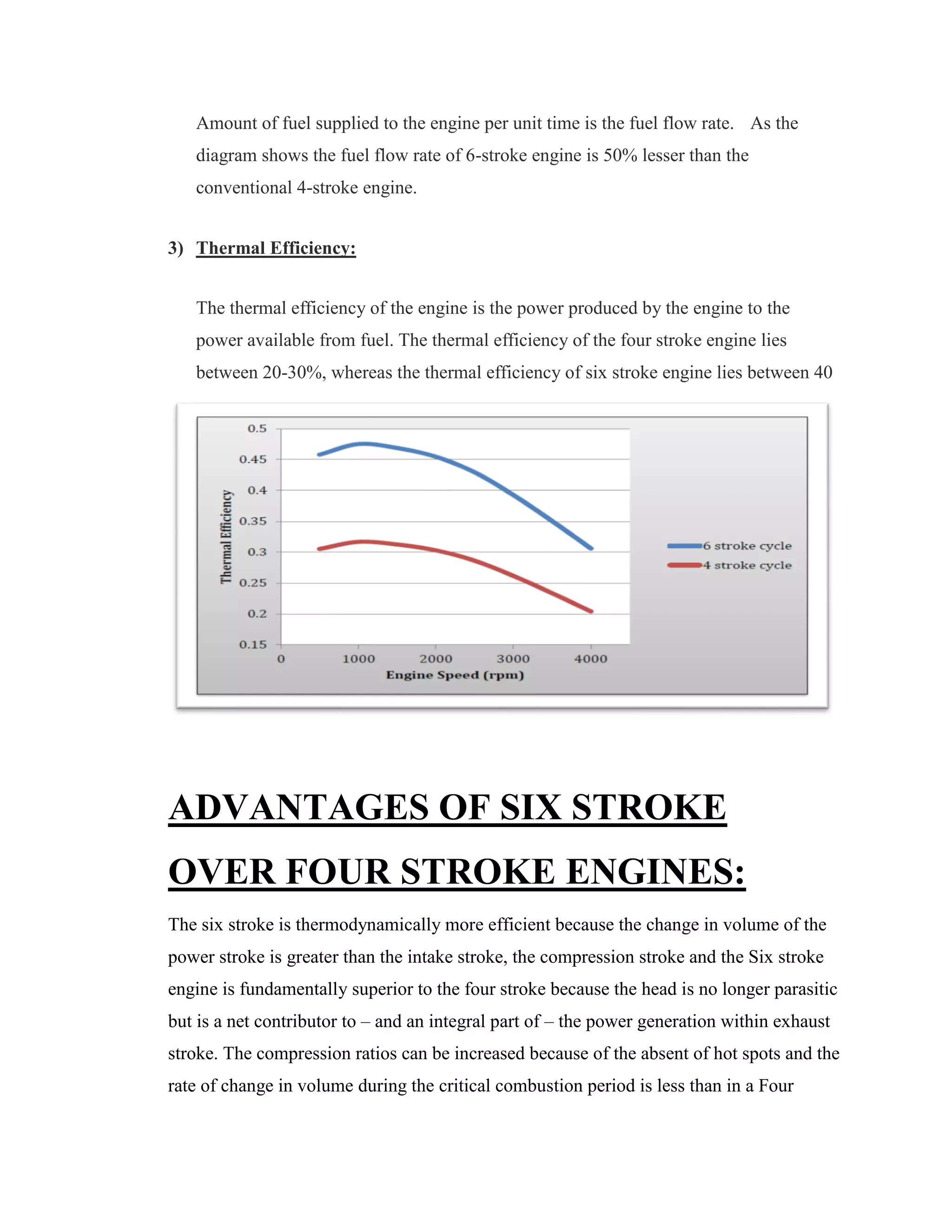 A Seminar Report On Six Stroke Engine | PDF