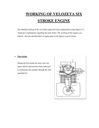 A Seminar Report On Six Stroke Engine | PDF