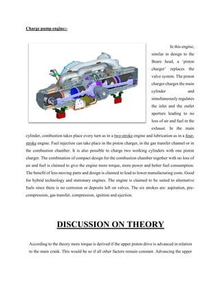 A Seminar Report On Six Stroke Engine | PDF