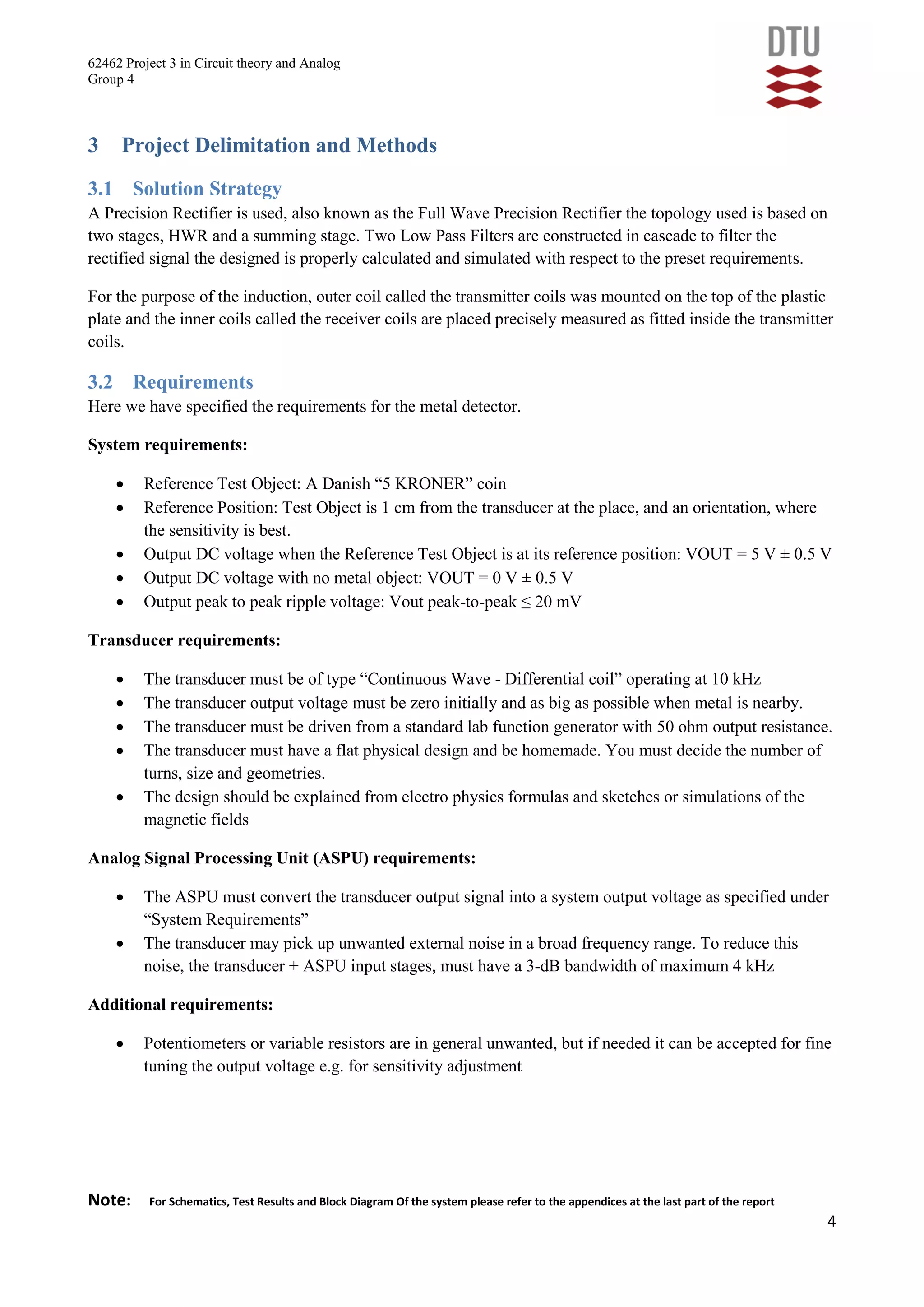 Metal Detector Project | PDF