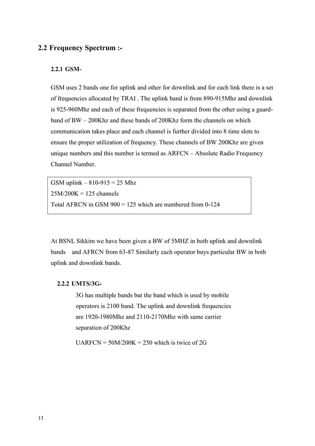 RF Planning and Optimization in GSM and UMTS Networks | PDF