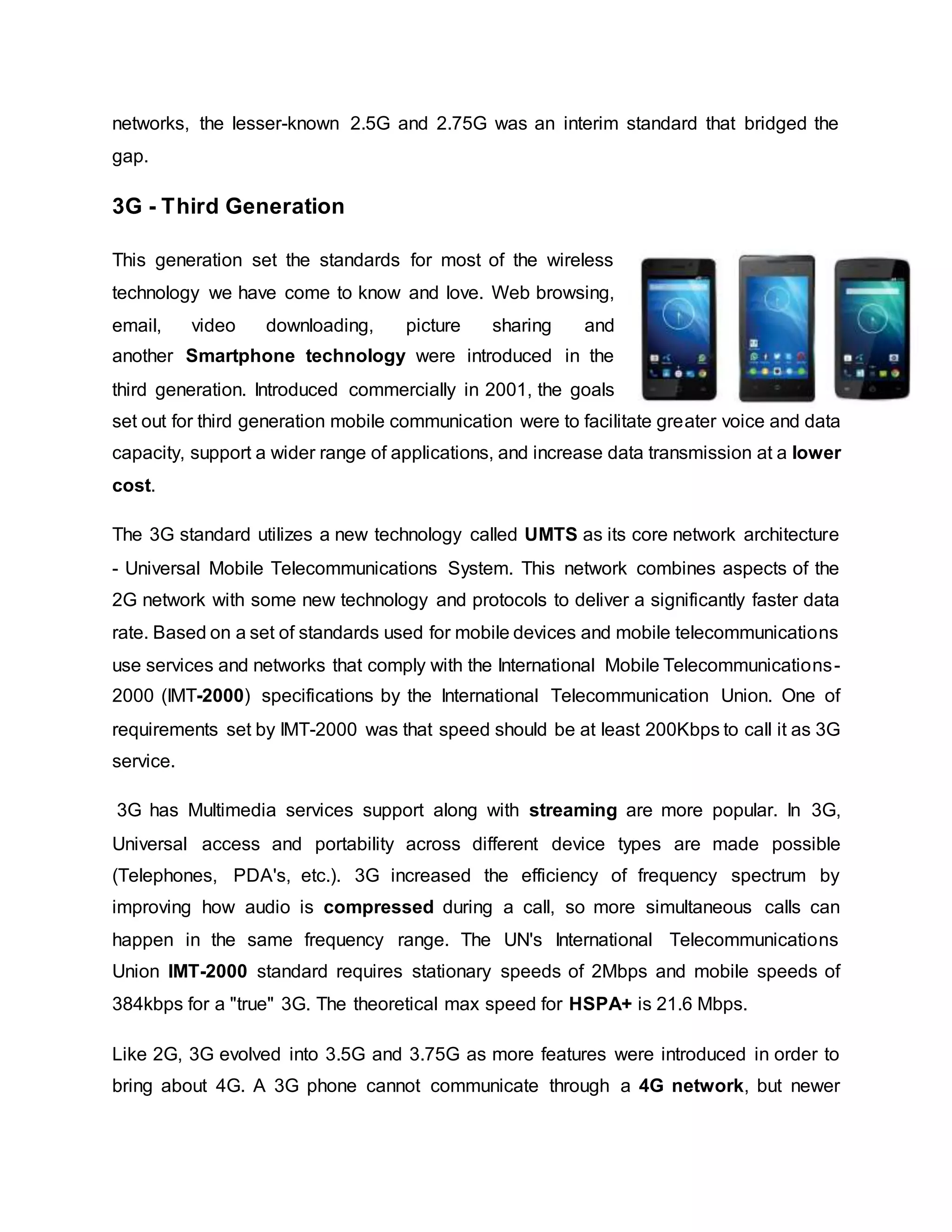 Cell Phone System Technology Final Report | DOCX