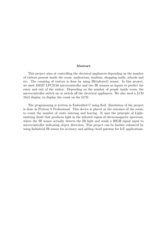 Bidirectional Visitor Counter for efficient electricity usage. | PDF