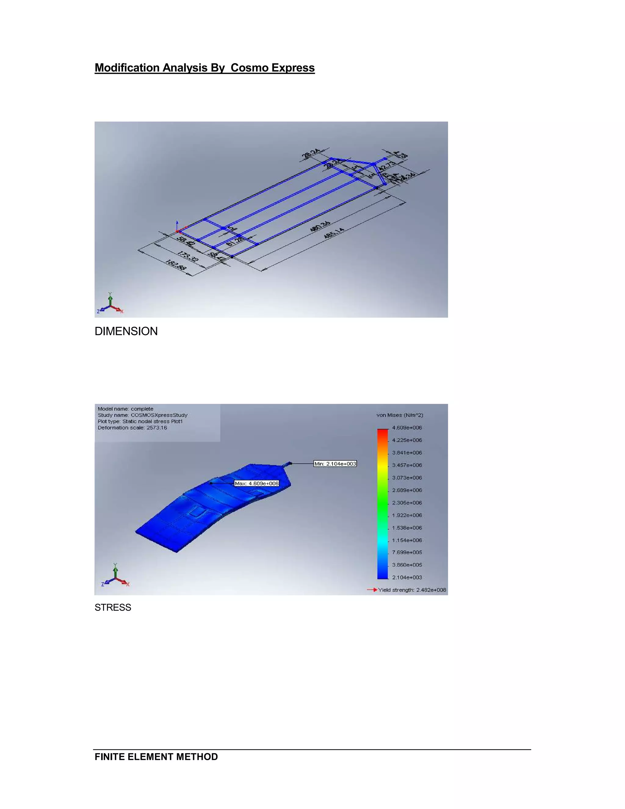 Report finite element | PDF