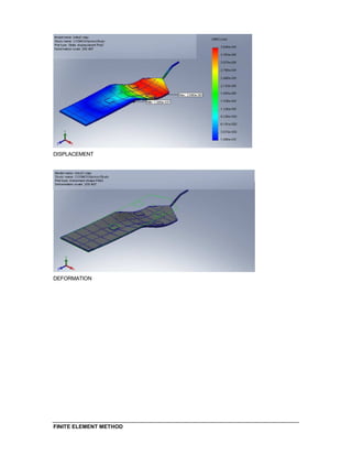 Report finite element | PDF