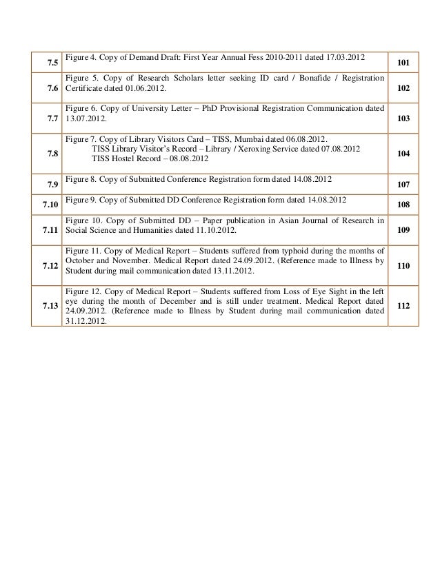 PhD Annual Report First Page Detailed Table Of Contents PhD Annual Report First Page Detailed Table Of Contents