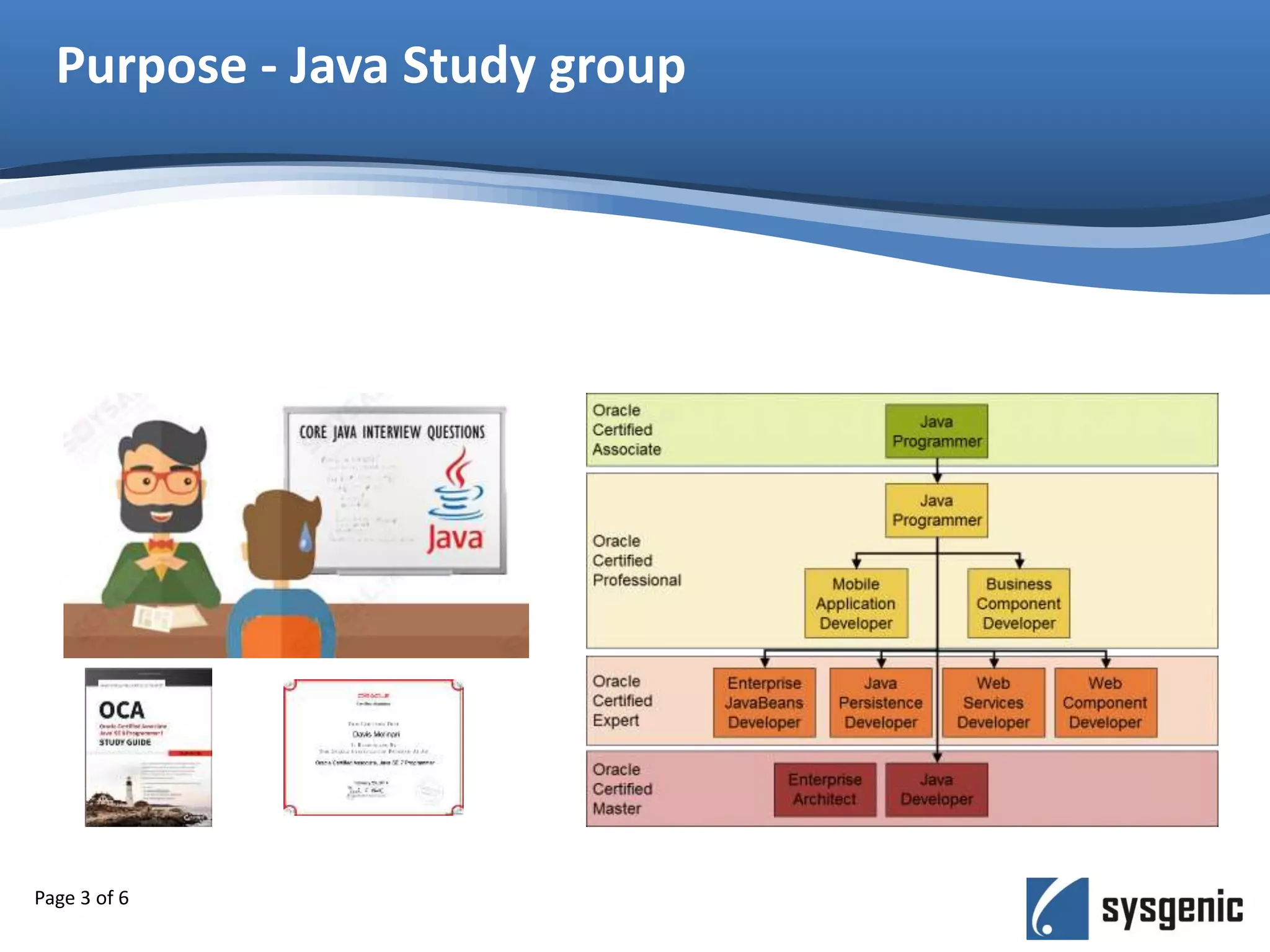 Java Study Group Report | PPT