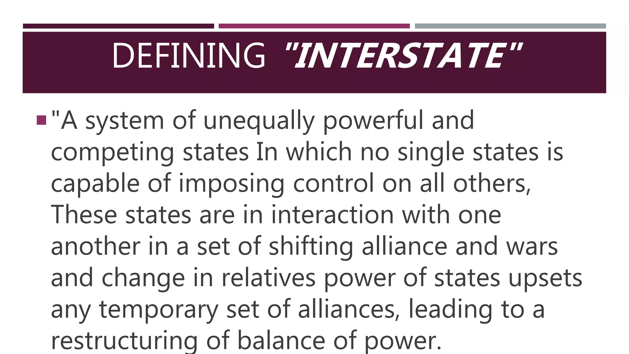 Global Interstate System | PPTX